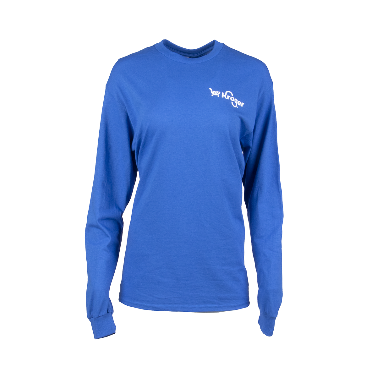 KCN203 | Unisex Cotton Long Sleeve T-Shirt - Royal – Kroger Columbus